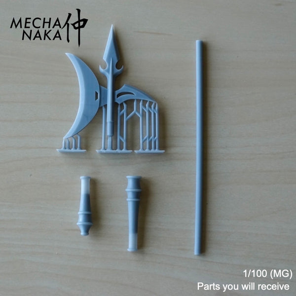 Chinese Halberd - Gunpla Weapons by MechaNaka