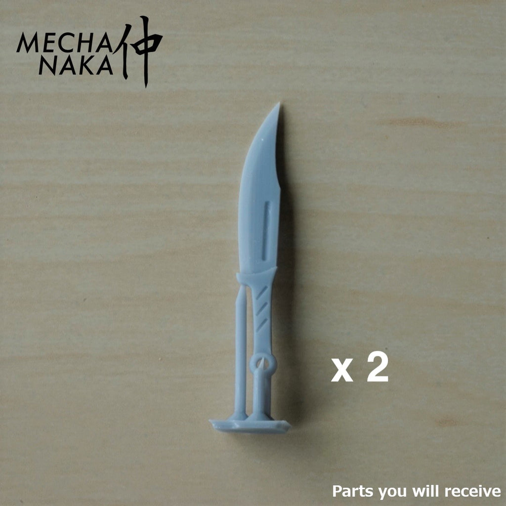Dual Daggers - Gunpla Weapons by MechaNaka