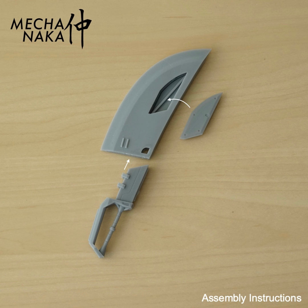 Giant Cleaver - Gunpla Weapons by MechaNaka