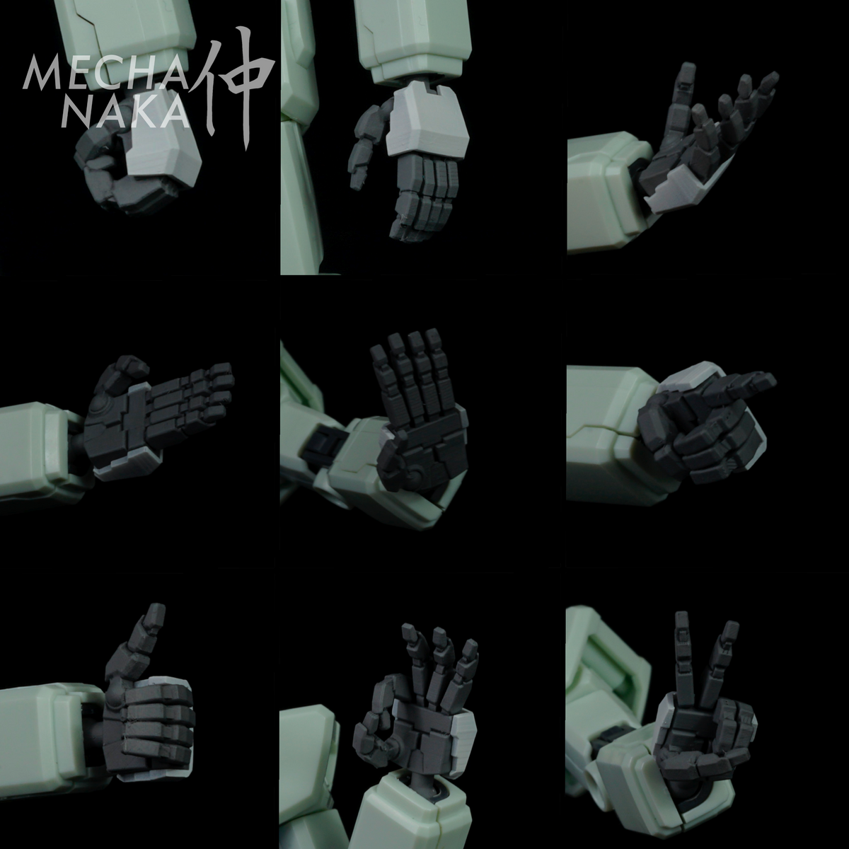 Hands - HG (1/144) - Gunpla Detail Parts by MechaNaka
