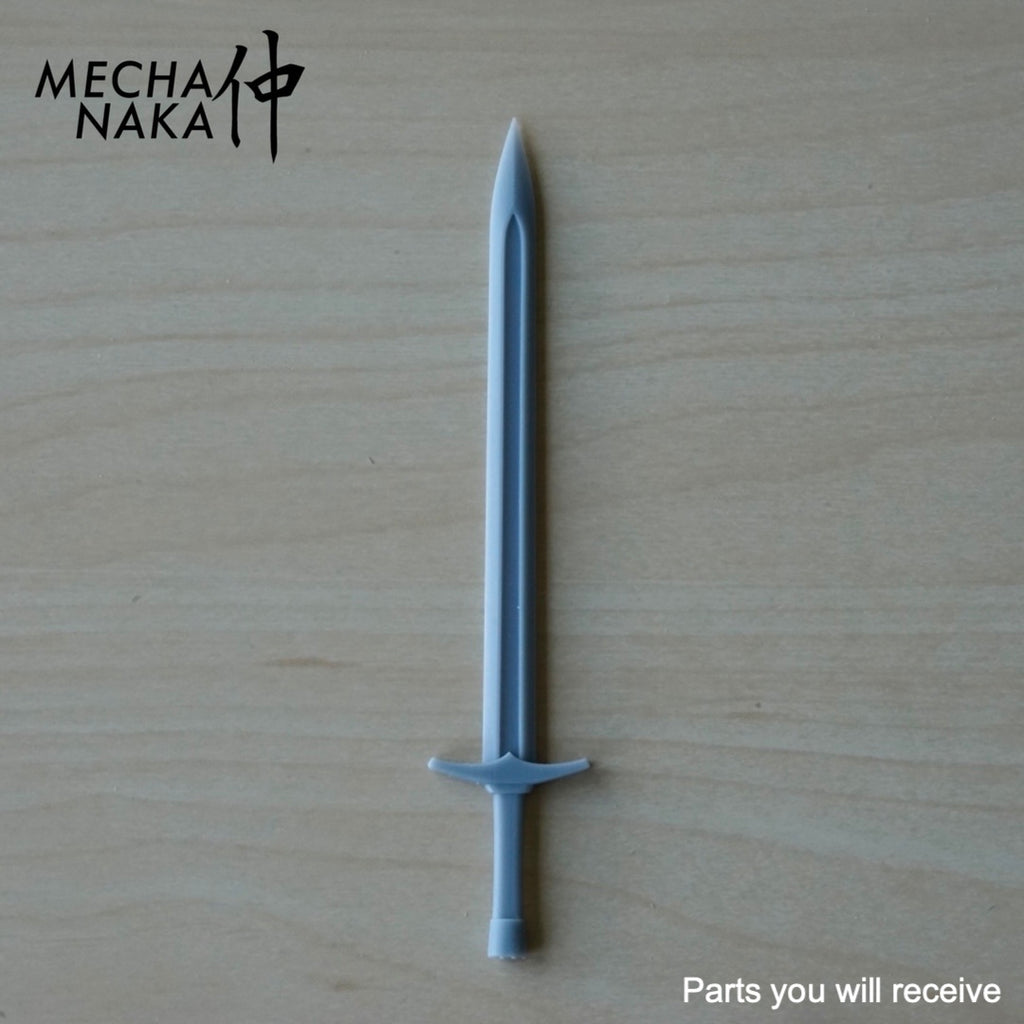 Knightly Sword - Gunpla Weapons by MechaNaka