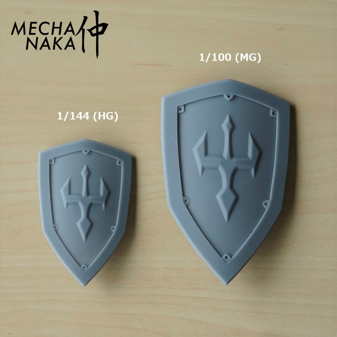 Medieval Shield - Gunpla Weapons by MechaNaka